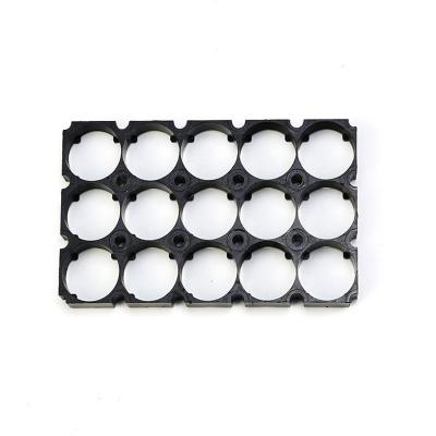 China 21700 Battery Holder 3X5 Bracket ABS+PC 22.5mm Center Distance Universal Tray for sale