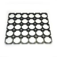 China 32650 Battery Holder Fixed Bracket 5x6 ABS+PC V0 Fireproof Universal Tray for Battery Pack for sale