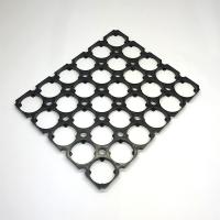 China 32650 Battery Holder Fixed Bracket 5x6 ABS+PC V0 Fireproof Universal Tray for Battery Pack for sale