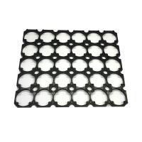 China 32650 Battery Holder Fixed Bracket 5x6 ABS+PC V0 Fireproof Universal Tray for Battery Pack for sale