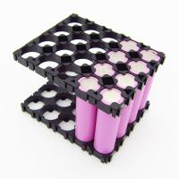 China 3x5 4x5 Battery Support Bracket Radiating Plastic 18650 Cell Holder for sale