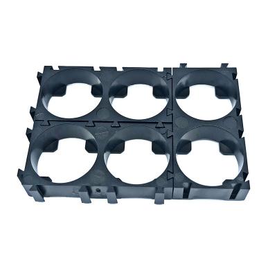 China Battery Support Bracket Sponge 18650 6 Cell Holder 18.4mm Universal Battery Bracket for sale