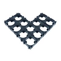 China Battery Support Bracket Sponge 18650 6 Cell Holder 18.4mm Universal Battery Bracket for sale