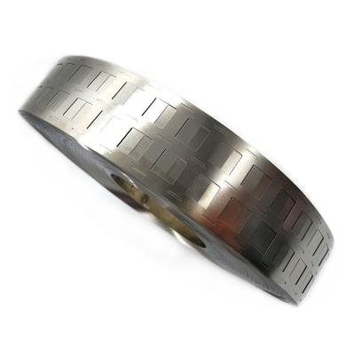 China Battery Support Bracket MSDS 0.12mm 4P Nickel Strip For 18650 Battery Multi Parallel Connecting for sale
