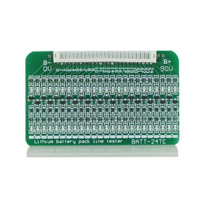 China FR4 24S Lithium Battery Management System HASL Li Ion Protection Board for sale