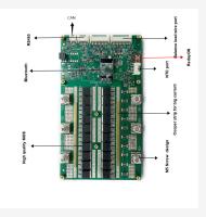 China Common Port BMS 4S 200A Li Ion Battery BMS With Heat Function for sale