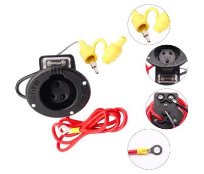 China Wear Resistant Sturdy Club Car DS Charger Receptacle and 48V Fuse Assembly for sale