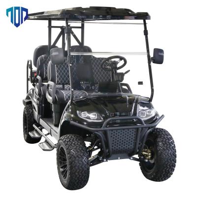 China OEM / ODM Available 6 Seater Golf Cart 70-90km Driving Mileage for sale