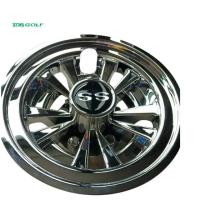 China Aluminum Chrome Finishing Electric and Gas Golf Cart Wheel Cover 8inch for sale