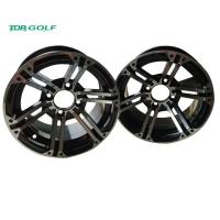 China 14Inch Golf Cart Hubcaps , Black Hub Wheel Covers For Golf Cart for sale