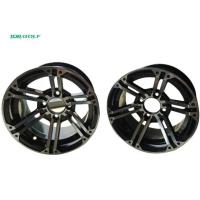 China 14Inch Golf Cart Hubcaps , Black Hub Wheel Covers For Golf Cart for sale