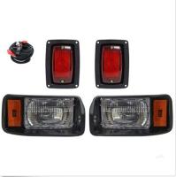 China Club Car 1993-UP Golf Cart OEM Basic Headlight And Taillight Kit With Wires for sale