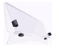 China OEM Acrylic Flip Folding Clear Club Car Windshield For Golf Cart / YAMAHA for sale