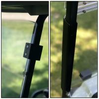 China Clear Folding Golf Cart Windshield Fit In Yamaha Drive2 2017-Up for sale