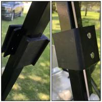 China Clear Folding Golf Cart Windshield Fit In Yamaha Drive2 2017-Up for sale