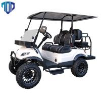China Maximum Speed 25mph Electric Golf Cart Customizable Color High End Upgradeable for sale