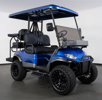 China 70-90 Mileage 25mph Electrical Golf Cart High End Upgradeable Customizable Color for sale