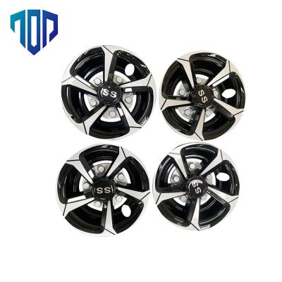 China 8 inch Golf Cart Rim Cover Hub Caps Wheel Cover for sale