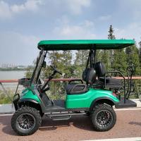 China ODM 4 Wheel Electric Golf Cart 10 Inch TFT IP66 CARplay Display 4 Seater for sale