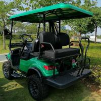 China Mini Electric Utility Golf Cart 4 Wheel Disc Brake 10 Inch IP66 Display 48V for sale