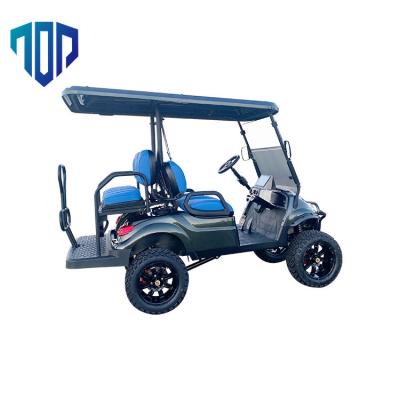 China 48V 60V 72V Disc Brake Electric Golf Cart With RGB Light for sale