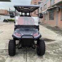 China 60V 150AH Lithium Battery 6 Seater Golf Cart 450AH 5KW Controller for sale