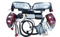 China 12V Basic / Deluxe Club Car Tempo Light Kit Red Light Turn Signal 1 Year Warranty for sale