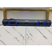 China Amplified ATV UTV Golf Cart BT Connector 8 Golf Cart Speaker Soundbar Waterproof With LED Lighting for sale