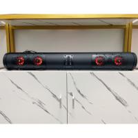 China Outdoor Amplified ATV UTV Golf Cart BT Connector 8 Speaker Soundbar Waterproof With LED Lighting 500 Watts for sale