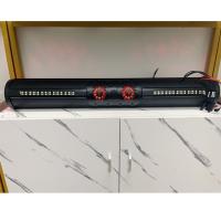China Outdoor Amplified ATV UTV Golf Cart BT Connector 8 Speaker Soundbar Waterproof With LED Lighting 500 Watts for sale