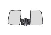 China Strong Golf Cart Parts / Left And Ringht Golf Rear View Mirror 55×55 Mm for sale