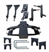 China Heavy Duty 6 Inch A-Arm Golf Cart Lift Kit with Oversize Heim Joints and Increased Suspension Travel for sale