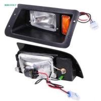 China Golf Cart LED Light Kit with Halogen Headlight and LED Taillight Fits EZGO TXT for sale