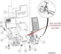 China Golf Cart Park Brake Release Clubcar Precedent (2009-UP) #103777601 for sale
