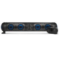China Outdoor Speaker Amplified ATV UTV Golf Cart Bt Connector 8 Speaker Soundbar Waterproof with LED Lighting for sale