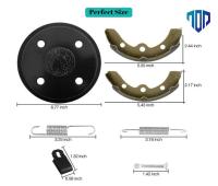 China Club Car Ds & Precedent OEM Brake Drum Hub Assembly for sale