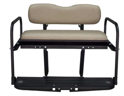 China Golf Cart Rear Flip Seat Kit Flip Back Seat Material for sale