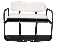 China Golf Cart Rear Flip Seat Kit Flip Back Seat Material for sale