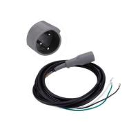 China 48V Charger Plug for Club Car DS & Precedent 1, 3-Pin Male Plug With DC Cordset, Replaces OEM# 101828901 103429001 101128901 for sale