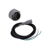China 48V Charger Plug for Club Car DS & Precedent 1, 3-Pin Male Plug With DC Cordset, Replaces OEM# 101828901 103429001 101128901 for sale