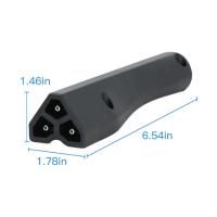China 48 Volt Golf Cart 3-Pin Triangle Charger Plug Handle Fits EZGO TXT & RXV 611219 for sale