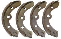 China 4PC Golf Cart Brake Shoes for Club Car DS Precedent 1995-2020 Parts 101823201 for sale