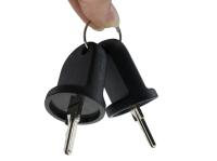 China 605637 605946 609680 Ignition Keys Set Fits for EZGO 2008-Up EZGO RXV Golf for sale