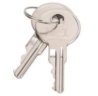 China EZGO Golf Cart Ignition Keys OEM 17063-G1 - 2 Durable Spare Keys Included for sale