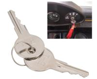 China EZGO Golf Cart Ignition Keys OEM 17063-G1 - 2 Durable Spare Keys Included for sale