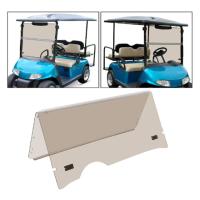 China For EZGO RXV Clear Windshield 2008-UP Folding Style *New In Box Golf Cart Part* for sale