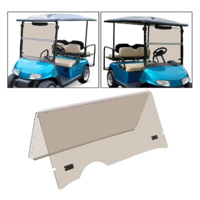 China For EZGO RXV Clear Windshield 2008-UP Folding Style *New In Box Golf Cart Part* for sale
