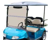 China For EZGO RXV Clear Windshield 2008-UP Folding Style *New In Box Golf Cart Part* for sale