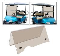 China For EZGO RXV Clear Windshield 2008-UP Folding Style *New In Box Golf Cart Part* for sale