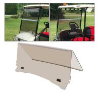 China For EZGO TXT & Medalist 1994-2014 Folding Golf Cart Tinted Windshield Windscreen for sale